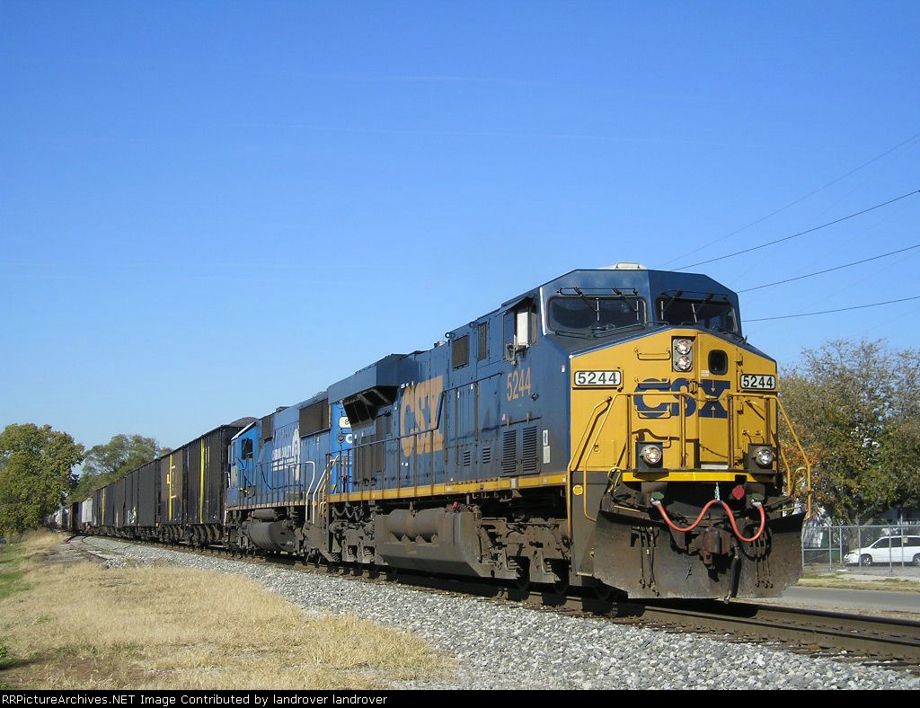 CSXT 5244 On CSX Q 507 Eastbound